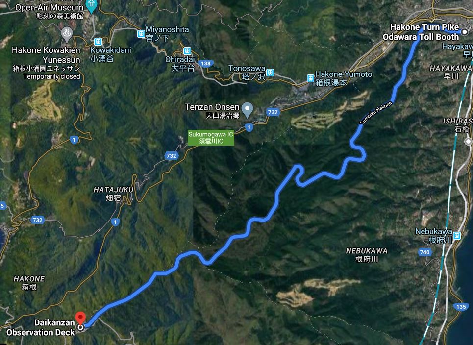 Driving Hakone – Kuro Sora